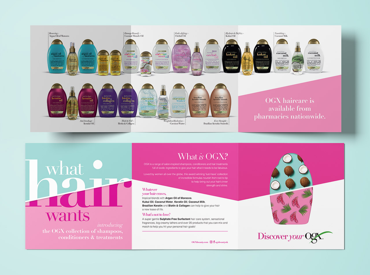 OGX | Global hair care superstars | Dunk Design